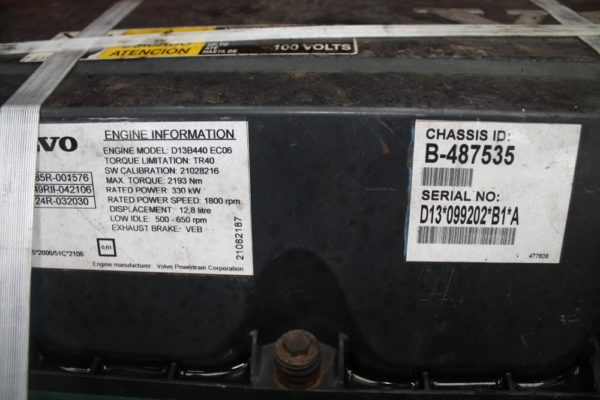 VOLVO D13B Engine - FM Series - F&J Exports Limited